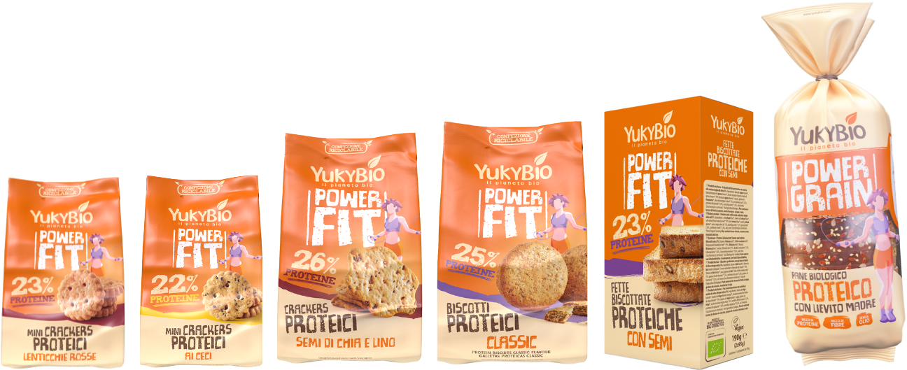 Linea proteica PowerFit - Food